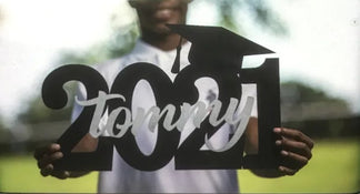 Personalized Graduation Sign for Grad Party Decor or Senior Portraits ...