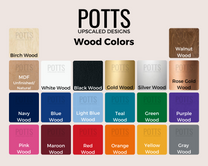 Personalized Graduation Sign – Potts Upscaled Designs LLC